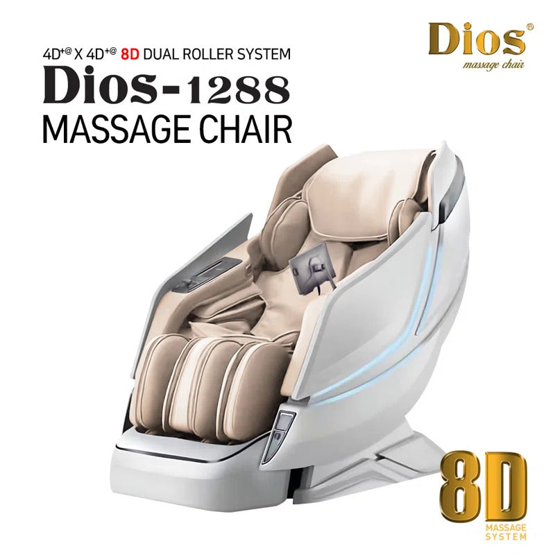 Kahuna Dios Massage Chair 8D AI Dual Air Tech Touch Roller SL-track wi — Peak Flow Fitness
