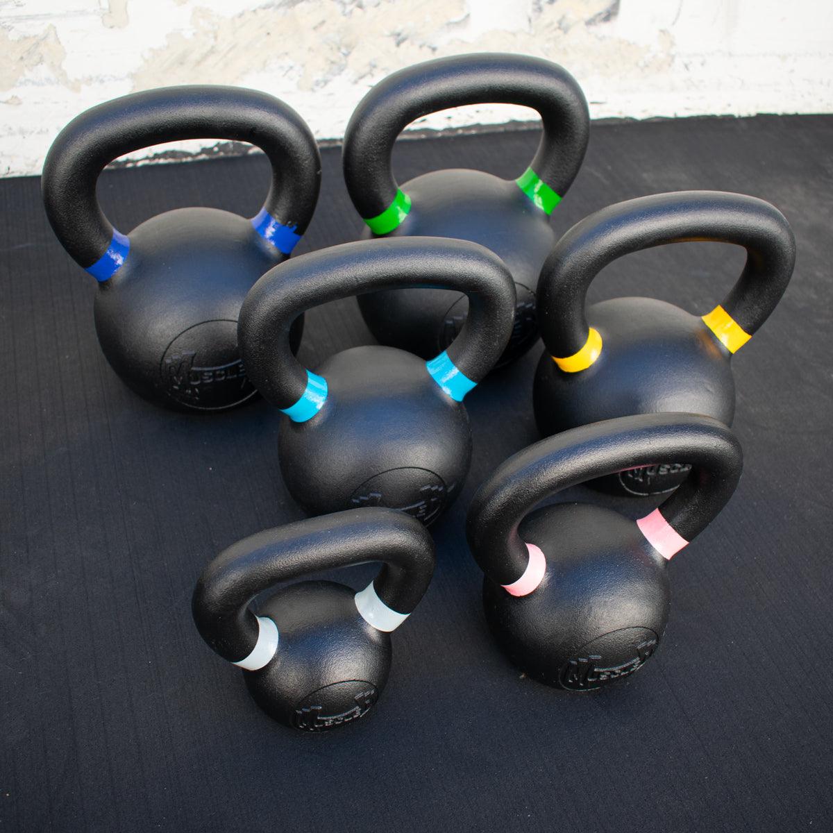 Muscle D Cast Kettlebells - Muscle D Fitness - Quality Handle Design ...