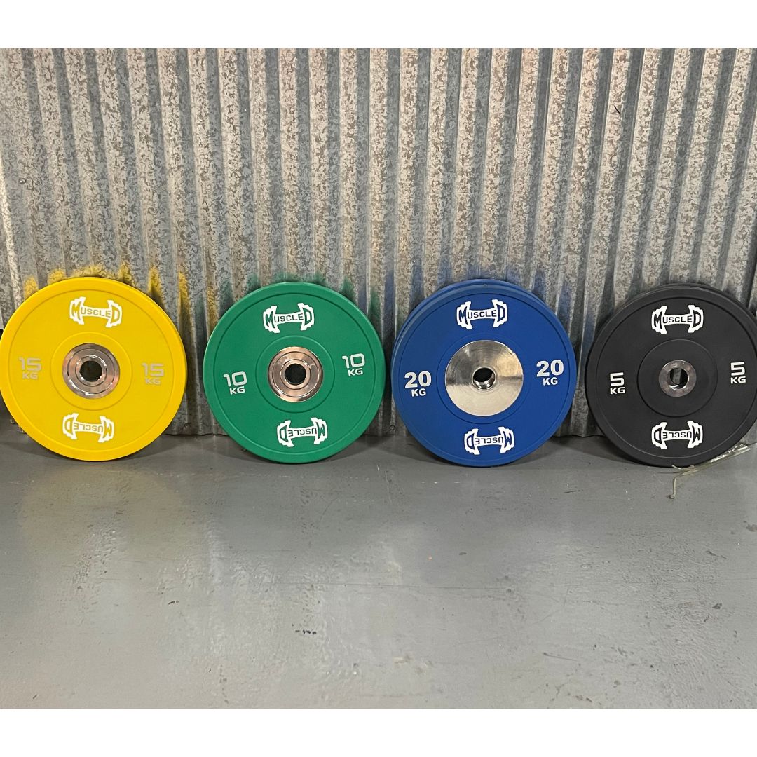 Color Urethane Bumper Plates - Smooth Hub - Made for Heavy Use — Peak ...
