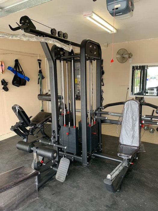 4 Stack Megatron Compact Multi-Gym - Muscle D Fitness - Space Saving ...