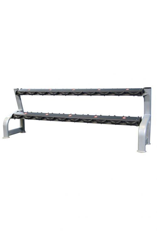 2-Tier Dumbbell Rack - Elite Series - Muscle D Fitness - 10 Pair Stora ...