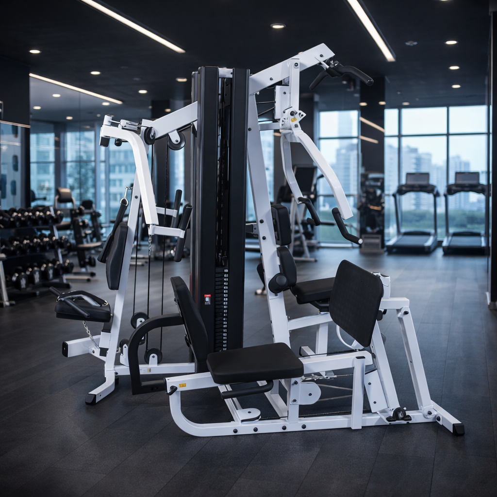 Body-Solid EXM3000LPS Multi-Station Home Gym – 7-Station Full Body Str ...