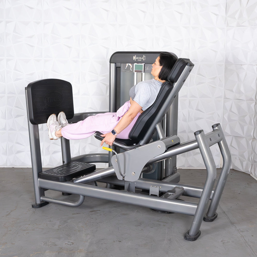 Muscle D Fitness Elite Plus Leg Press/Calf Raise - Commercial Grade ...
