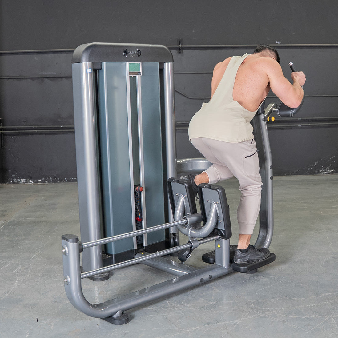 Muscle D Fitness Elite Plus Glute Blaster - Commercial Grade - Pin Sel ...