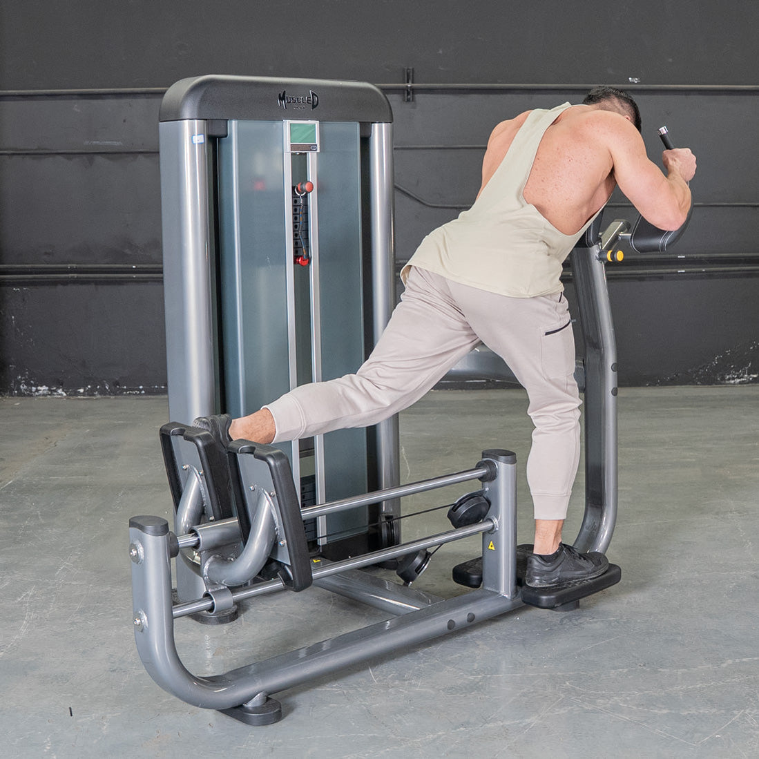Muscle D Fitness Elite Plus Glute Blaster - Commercial Grade - Pin Sel ...