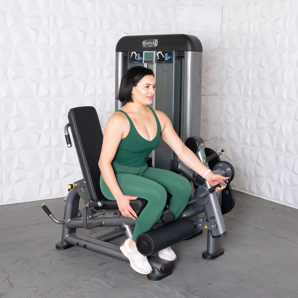 Muscle D Fitness Elite Plus Leg Ext/Prone Leg Curl Combo — Peak Flow ...