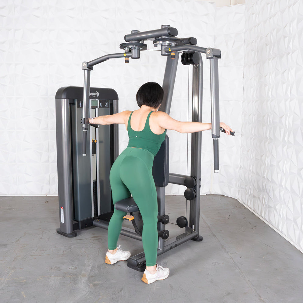 Muscle D Fitness Elite Plus Pec / Rear Delt -Commercial Grade - Adjust ...