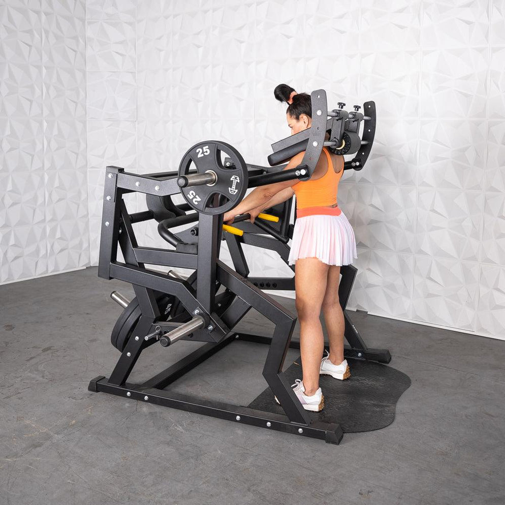 Excel Power Hack Squat - Muscle D Fitness - Plate Load Heavy Squat Mac ...