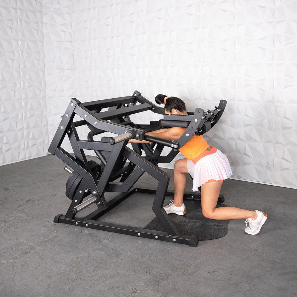 Excel Power Hack Squat - Muscle D Fitness - Plate Load Heavy Squat Mac ...