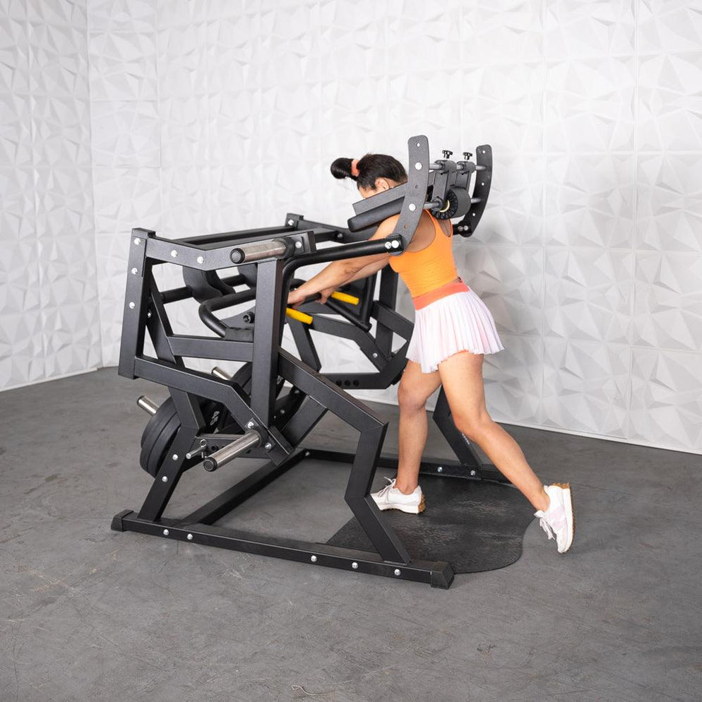 Excel Power Hack Squat - Muscle D Fitness - Plate Load Heavy Squat Mac ...