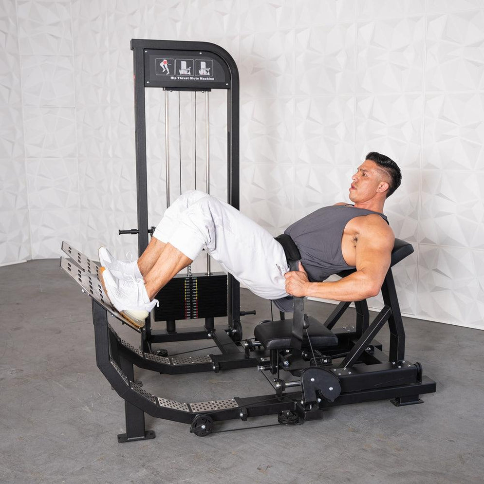 Muscle D Fitness Excel Selectorized Hip Thrust Glute -Selectorized Glu — Peak Flow Fitness