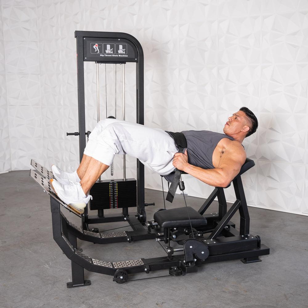 Muscle D Fitness Excel Selectorized Hip Thrust Glute -Selectorized Glu ...