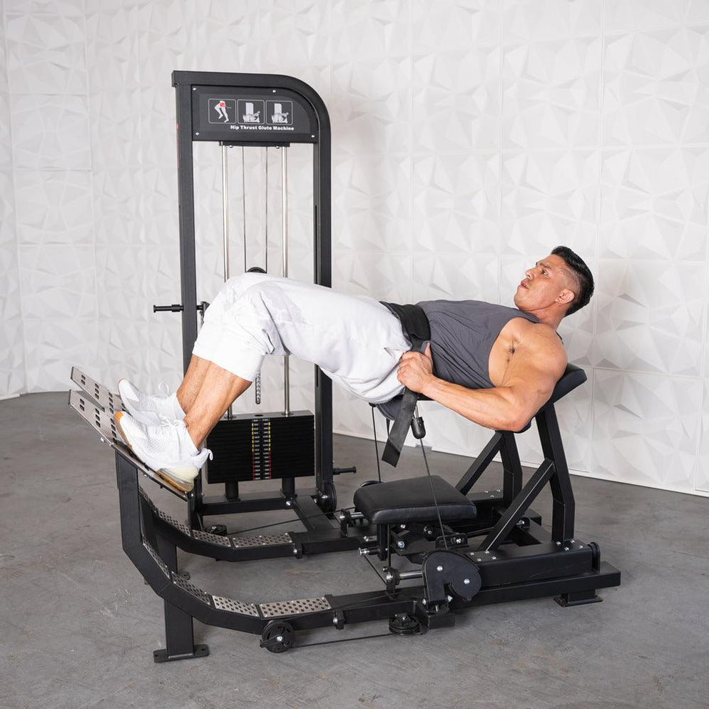 Muscle D Fitness Excel Selectorized Hip Thrust Glute -Selectorized Glu — Peak Flow Fitness