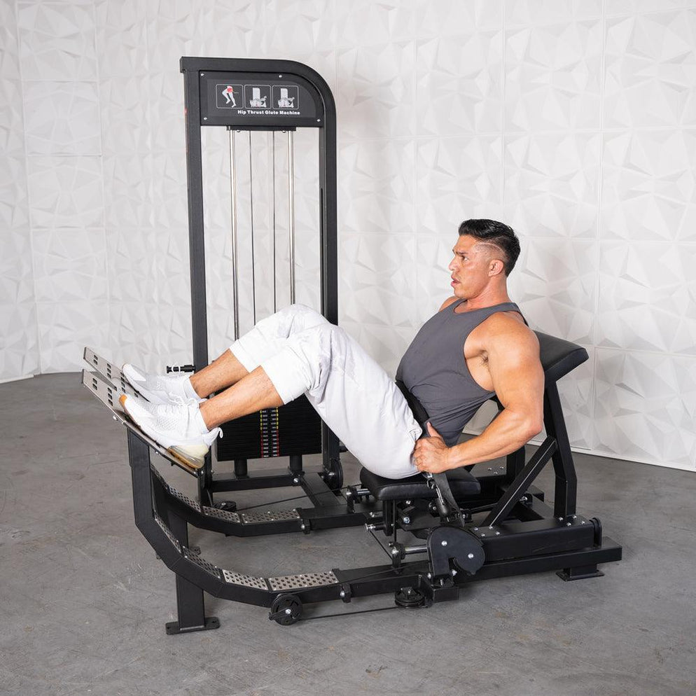 Muscle D Fitness Excel Selectorized Hip Thrust Glute -Selectorized Glu — Peak Flow Fitness