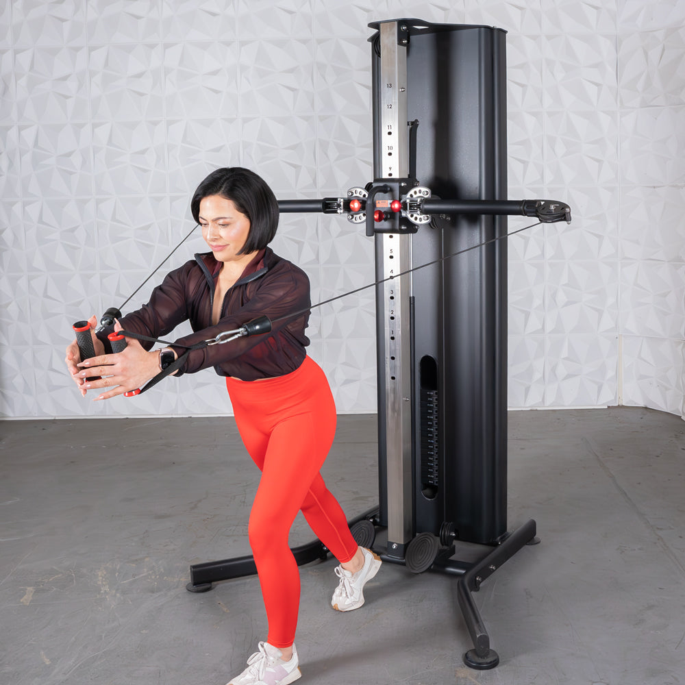 Muscle D Fitness Dual Adjustable Functional Trainer — Peak Flow Fitness