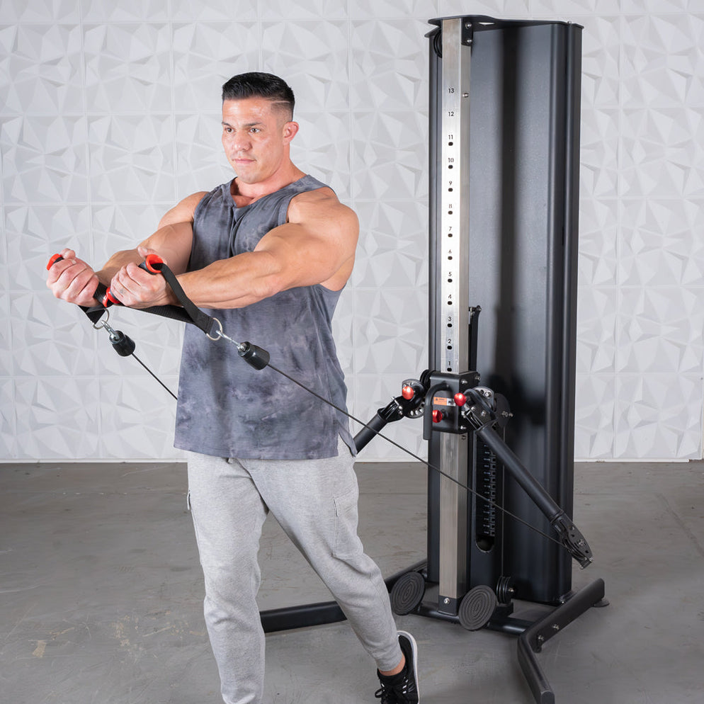 Muscle D Fitness Dual Adjustable Functional Trainer — Peak Flow Fitness