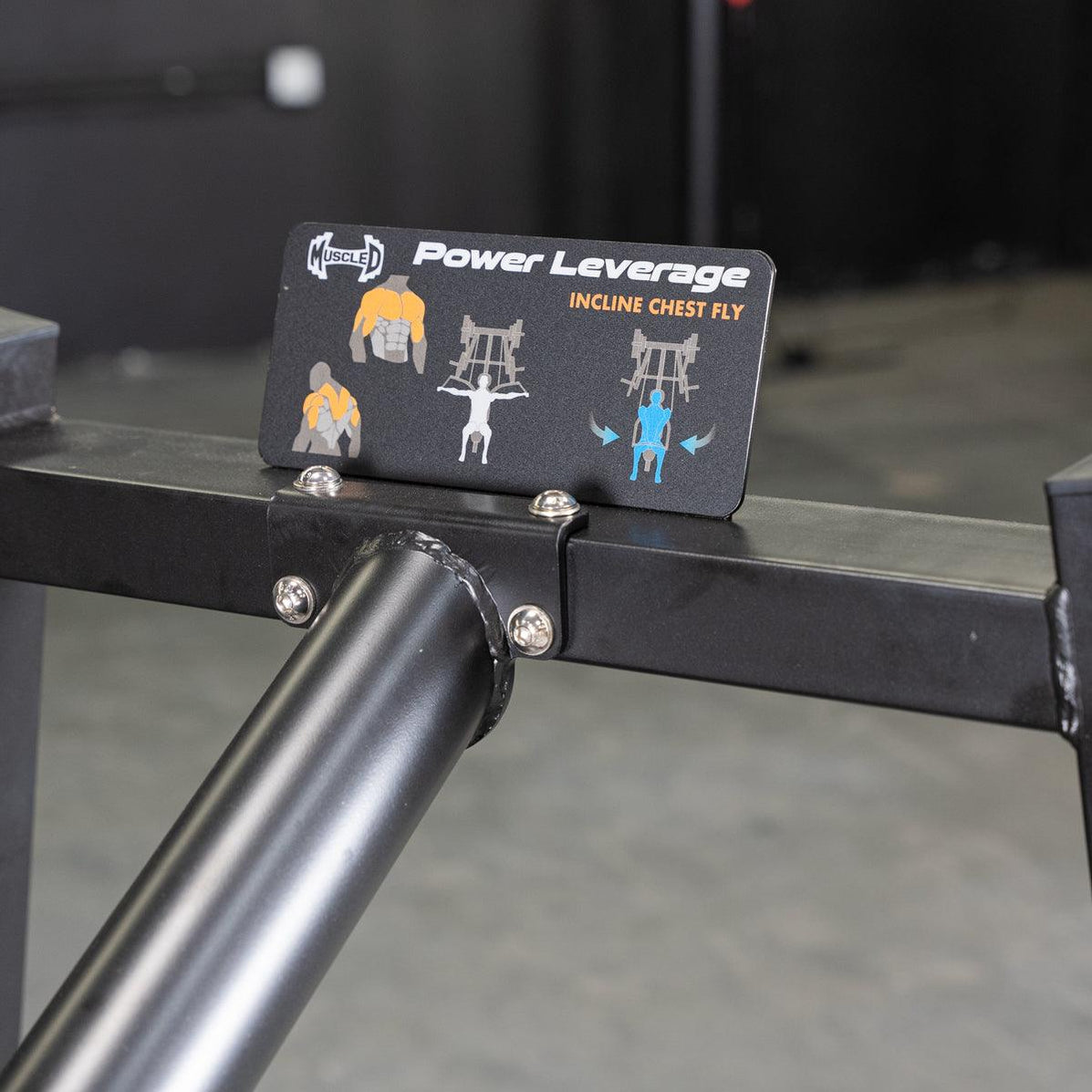 Muscle D Fitness Power Leverage V2 Decline Chest Fly / Most Muscular M ...