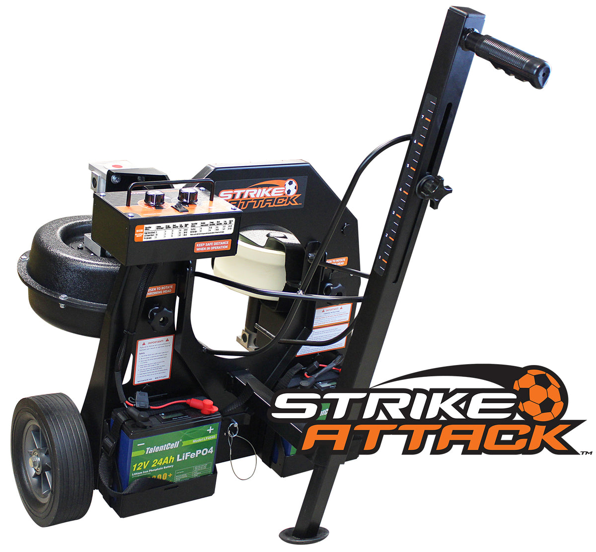 Sports Attack Strike Attack Soccer Machine | Peak Flow Fitness