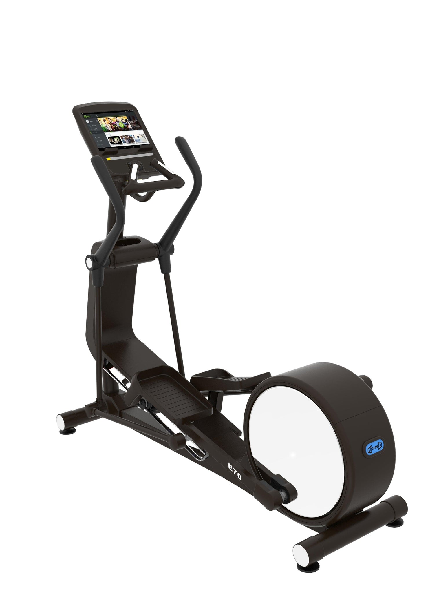 Commercial Elliptical Trainer - Touch Screen - Muscle D Fitness - Card ...