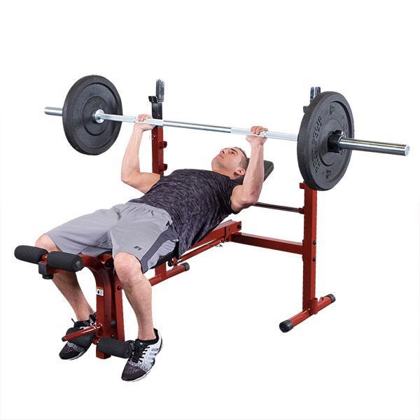 Body Solid Best Fitness Olympic Weight Bench - BFOB10 — Peak Flow Fitness