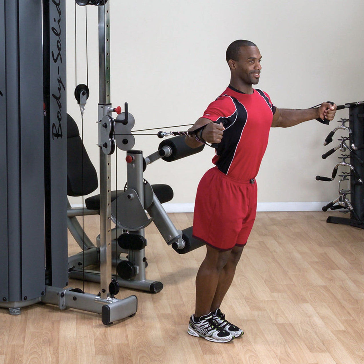 Body Solid Dual Cable Column and Modular Stations - DPCCS — Peak Flow ...