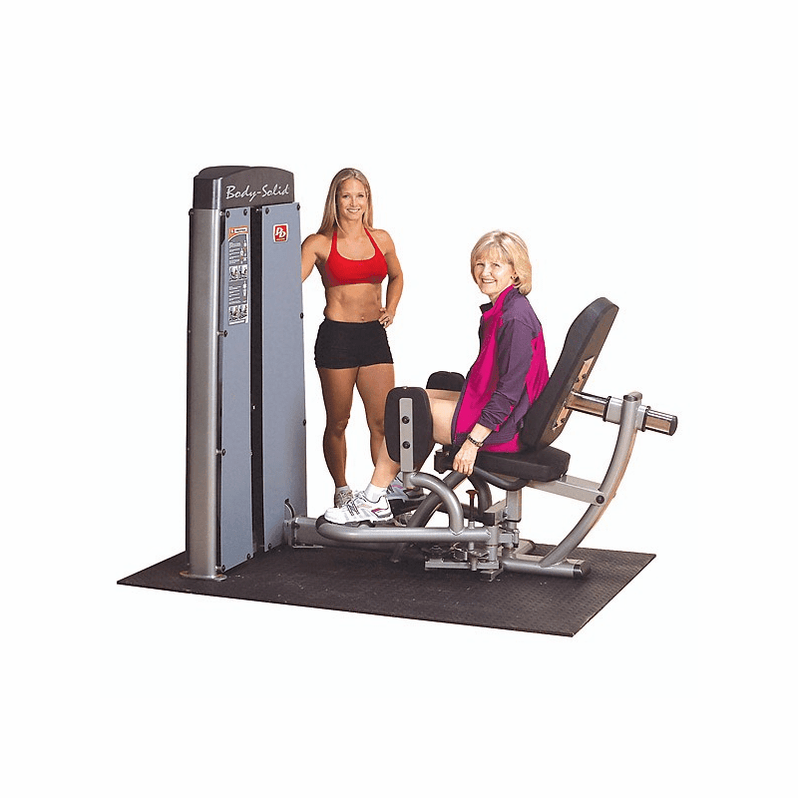 Body Solid Pro Dual Inner/Outer Thigh Machine Dgym 210LB Stack - DIOTS — Peak Flow Fitness