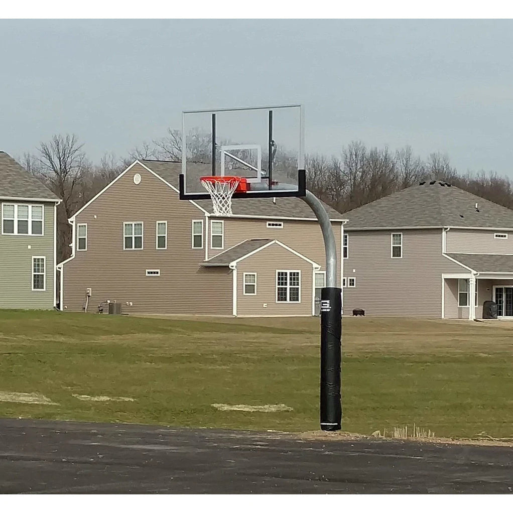 Gared Sports Heavy Duty 5-9/16" O.D. Gooseneck Basketball Package - PK ...