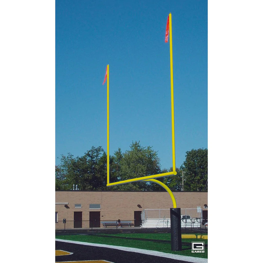 Gared Sports Redzone High School 4-1/2" O.D. Football Goalposts (Pair ...