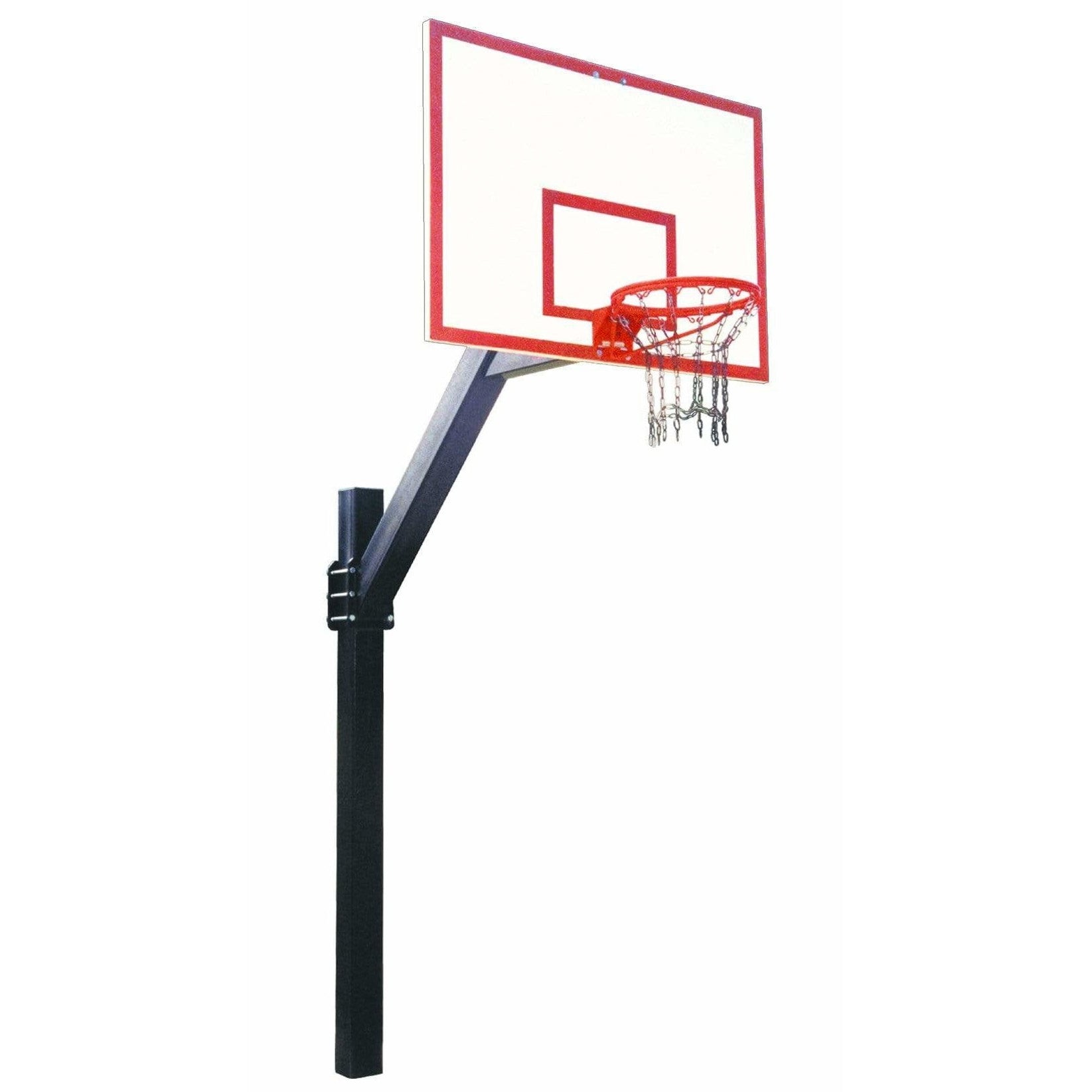 First Team Legend Fixed Height In Ground Basketball Goal Peak Flow