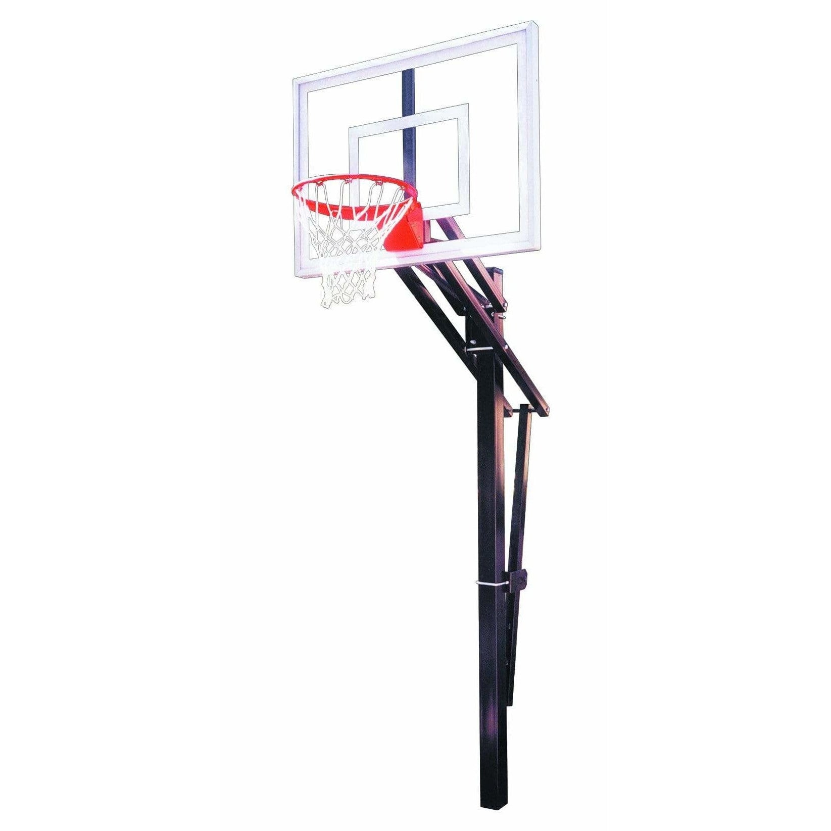 First Team Slam Adjustable In-Ground Basketball Goal — Peak Flow Fitness