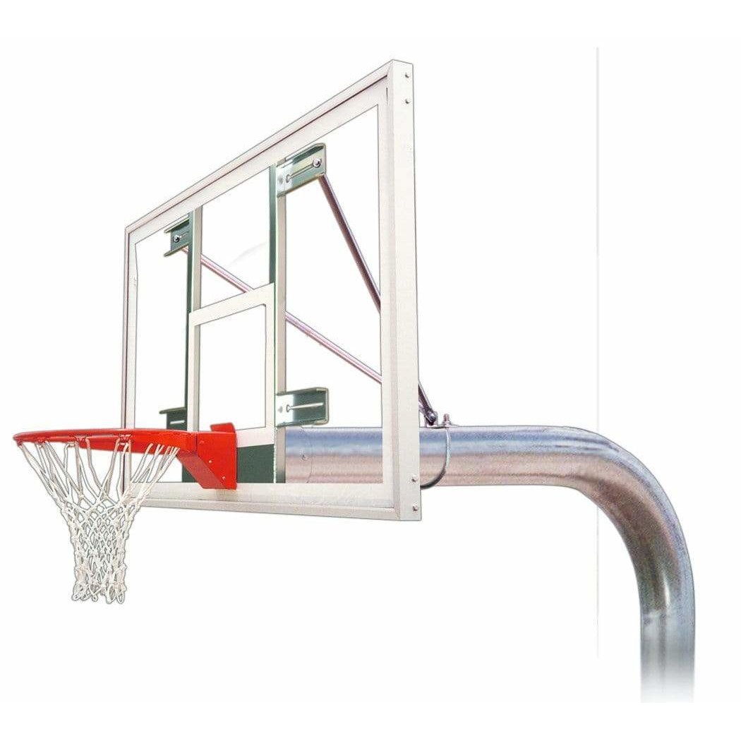 First Team Tyrant Fixed Height In Ground Basketball Goal — Peak Flow ...