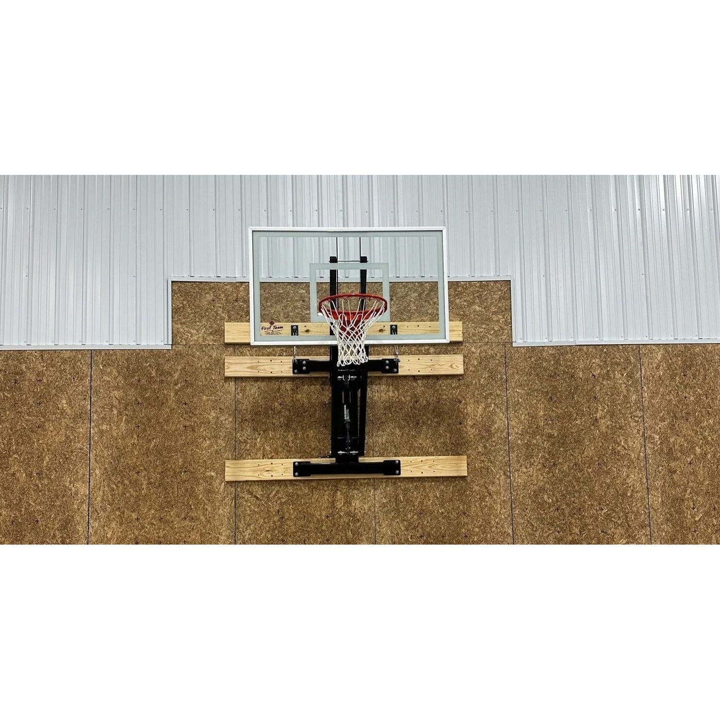 First Team VersiVector Wall Mount Basketball Hoop — Peak Flow Fitness