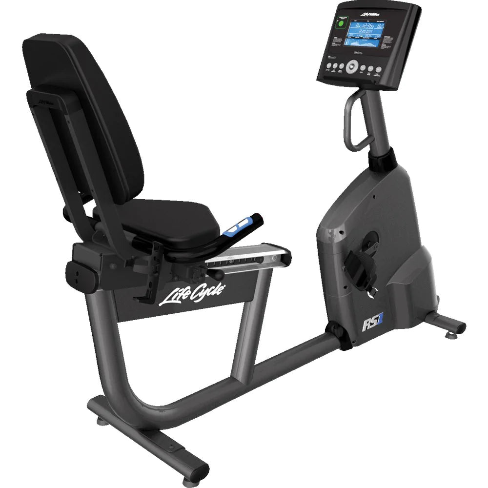 Life Fitness RS1 Recumbent Step-Through Lifecycle Exercise Bike - RS1G ...