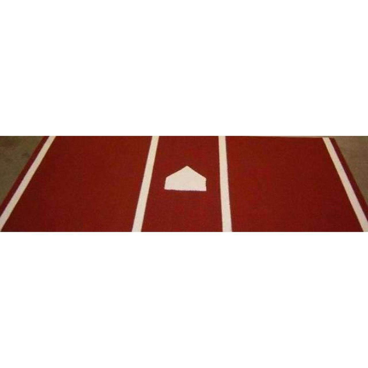 Trigon 7' x 12' Pro Turf Home Plate Batting Mats | Peak Flow Fitness